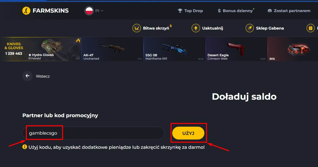 Farmskins Kody Promocyjne 2025 + Kwiecień Recenzja - HG Marketing