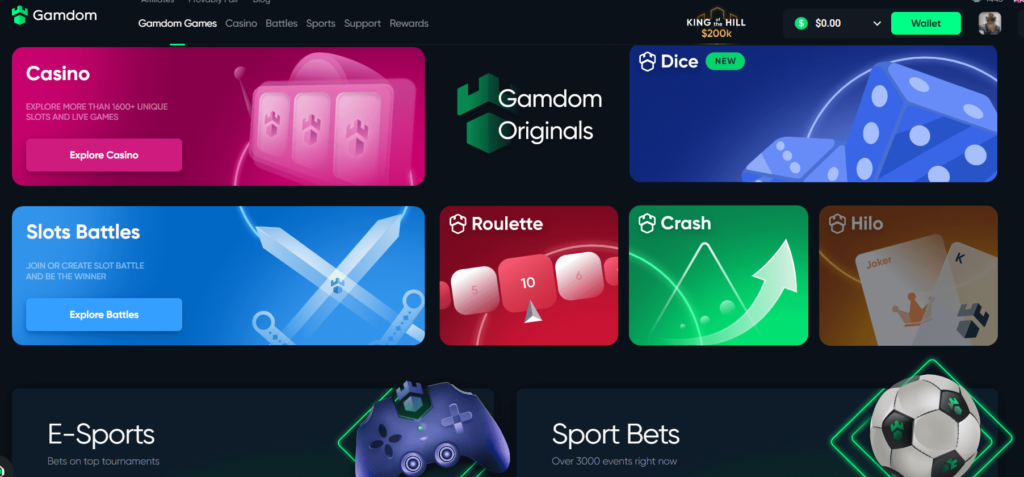 Gamdom Referral Codes 2023 + November Review - HG Marketing