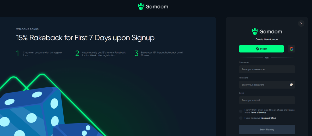 Gamdom Referral Codes 2023 + November Review - HG Marketing