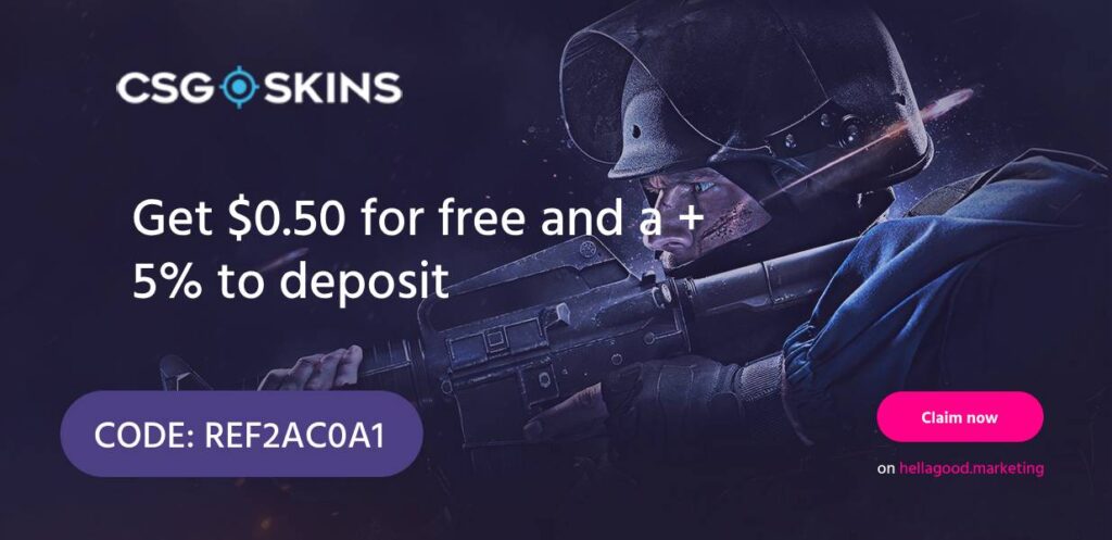 CSGO Skins Promo Code in 2025: Use "REF2AC0A1"