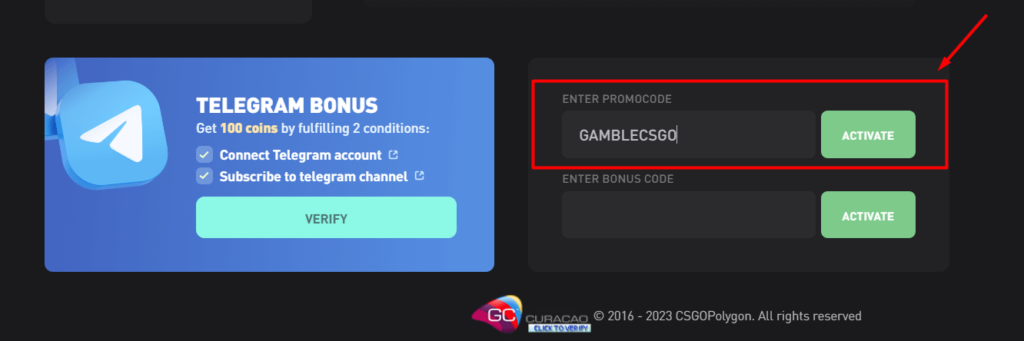 CSGOPolygon Promo Codes 2024 + April Review - HG Marketing