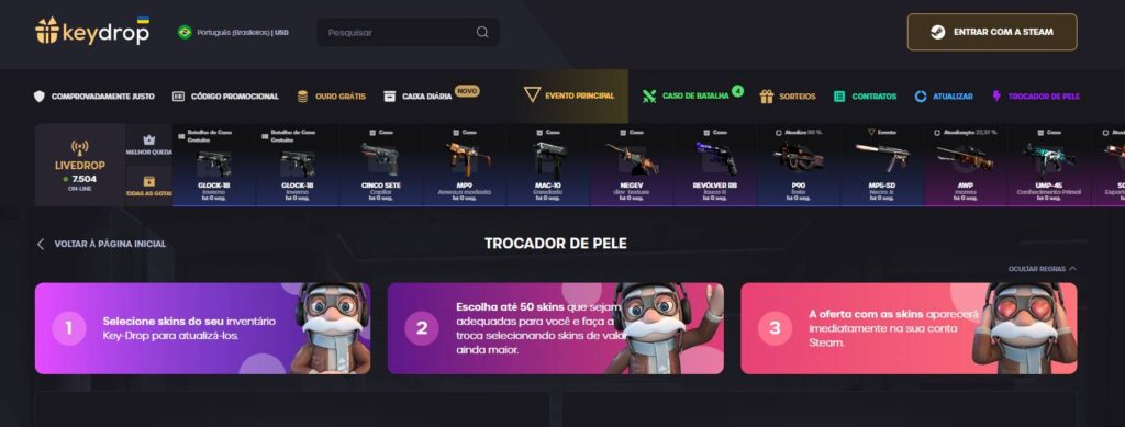 Códigos Promocionais Key-Drop 2025 | HellaGood.Marketing