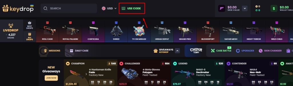 Key Drop Promo Codes 2025: "gamblecsgo100" on HellaGood.Marketing