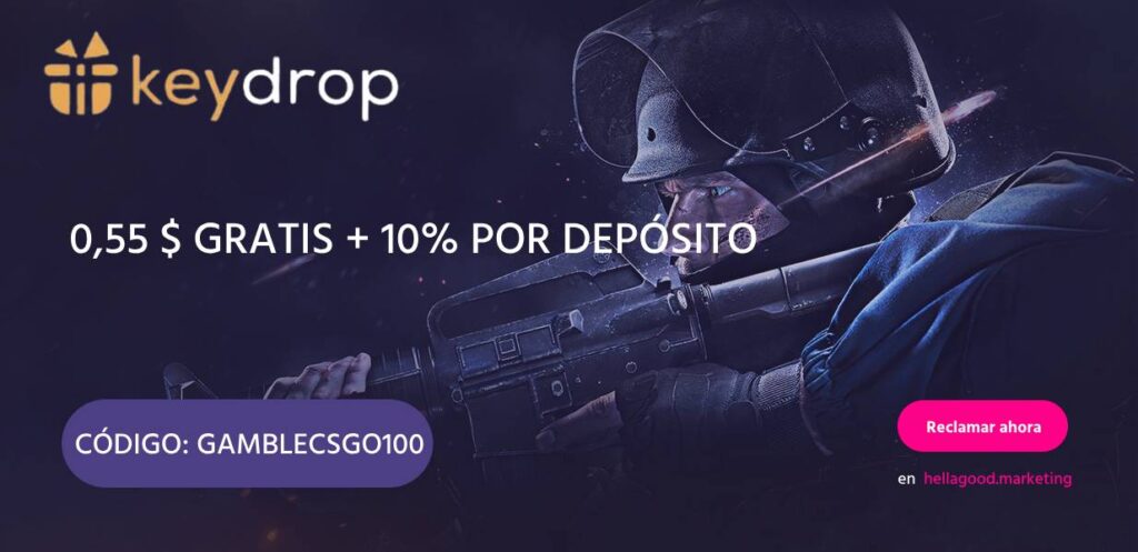 Códigos promocionales Key Drop 2025 + Noviembre Opinión | HellaGood.Marketing