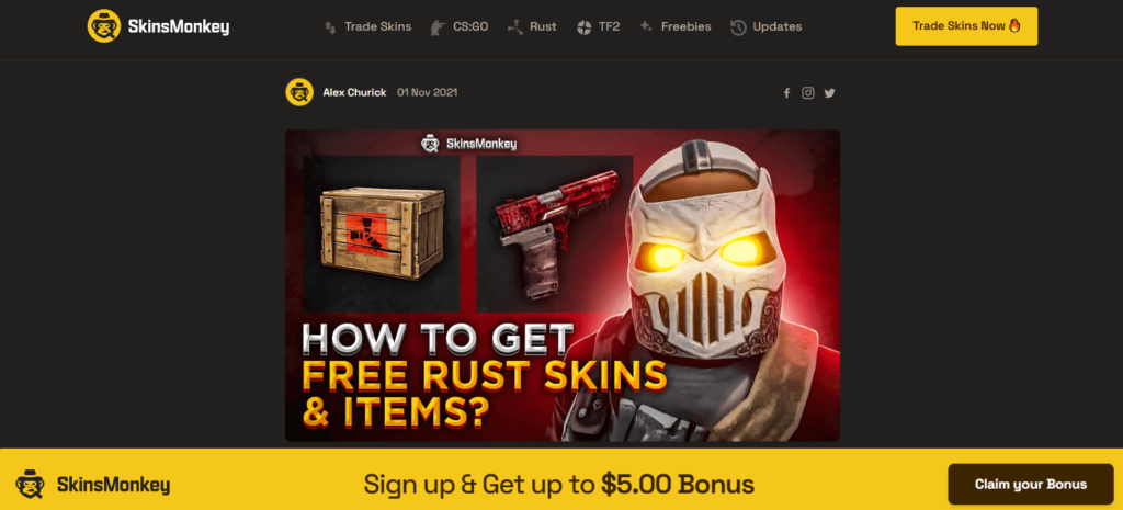 How to Get Free RUST Skins in December 2023: 16 Sites to Get RUST Skins ...
