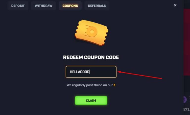 Rollbit Promo Code "HELLAGOOD" - Get Free Money