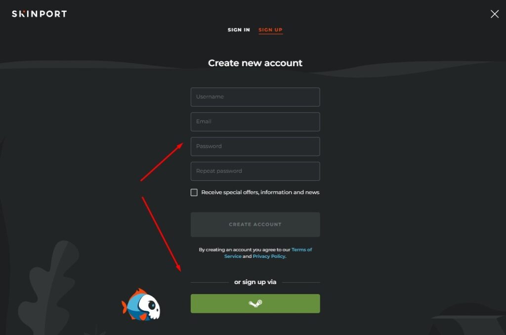 SkinPort Promo Code "Hellagood": Sell & Buy Skins