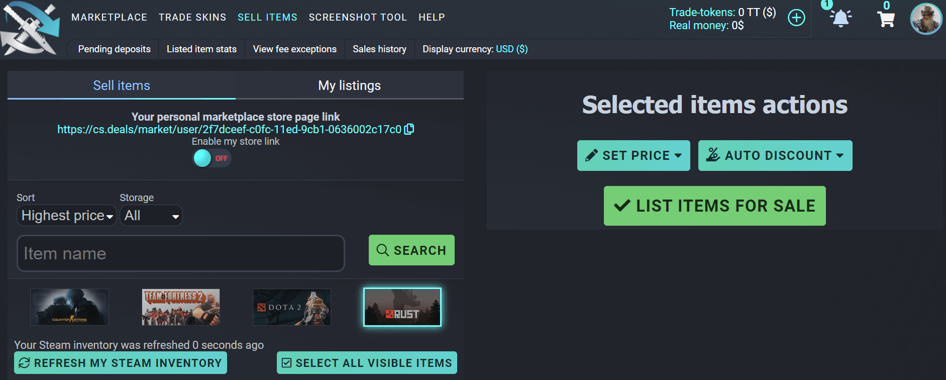 Top 11 Sites to Sell RUST Skins in January 2024 | Get Real Money