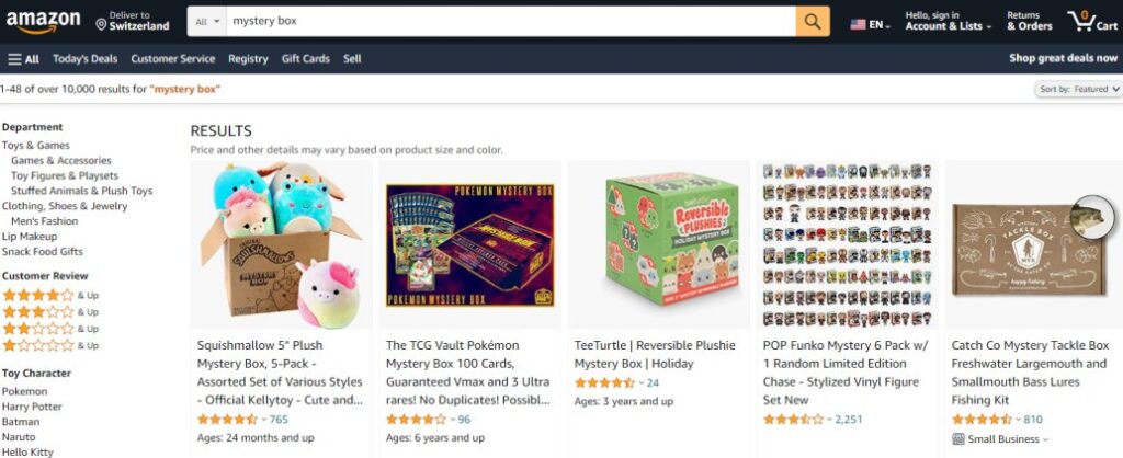 16 Best Mystery Box Websites in 2025 | Open Your Boxes Now