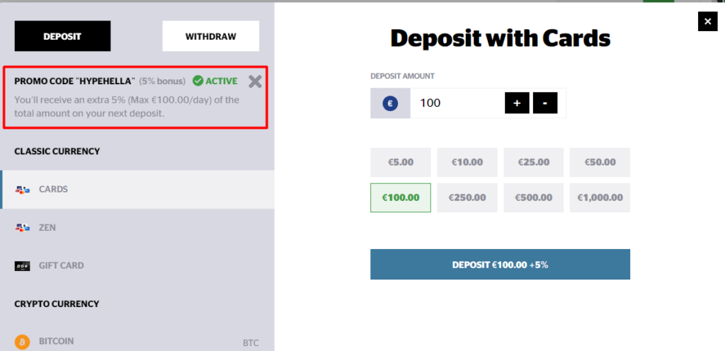 HypeDrop Promo Code 2025: 'HELLA' for 3 Boxes + 5% Bonus