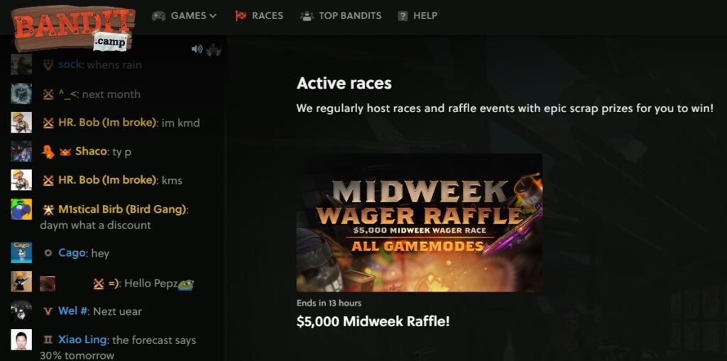 Bandit.Camp Promo-Codes 2025 + Oktober Bewertung - HG Marketing