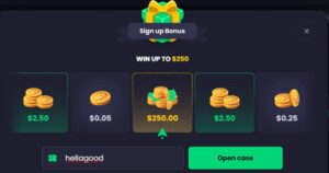 FreeCash Bonus Code 2025: "hellagood" - Get free case