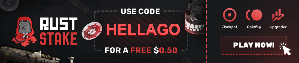 Rust Stake Promo Codes 2023 + July Review - HG Marketing