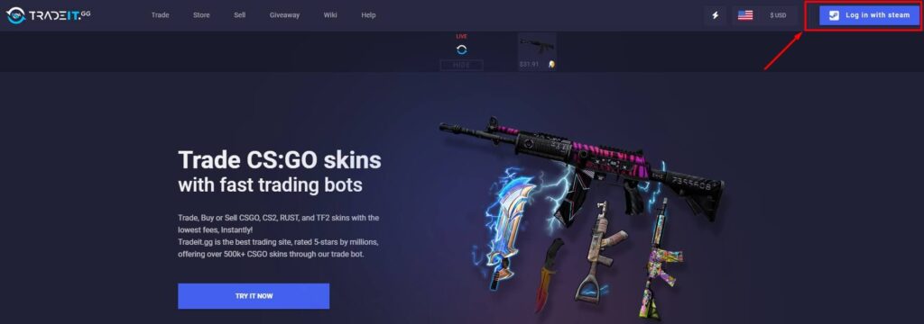 TradeIt.GG Promo Codes: Use "hellagood" and Get $5 for Free