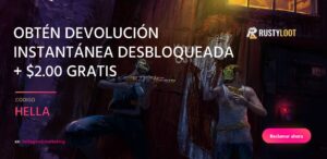 RustyLoot Códigos Promocionales 2025: HELLA - Consigue 2$ gratis