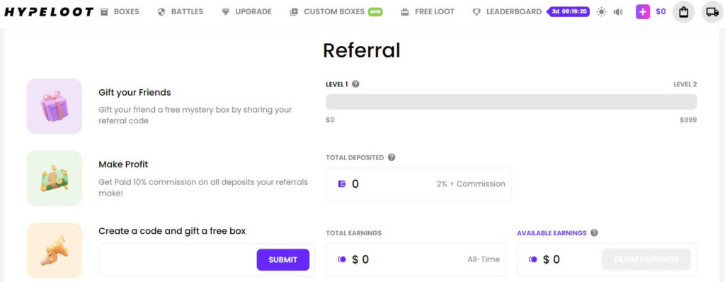 HypeLoot Promo Code 2024: Use "HELLAGIFT" for Free Box + 5% Bonus