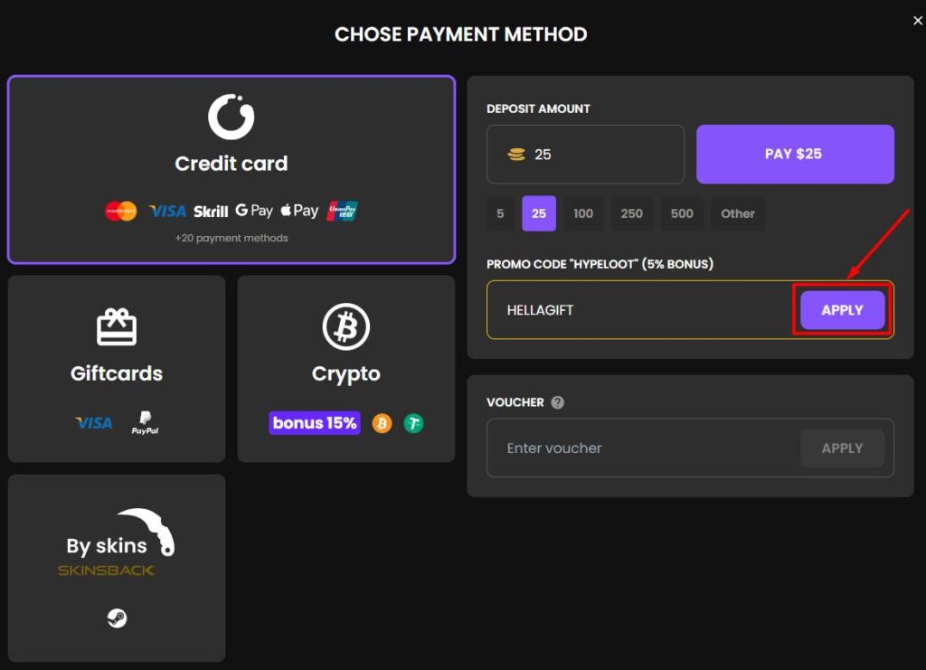 HypeLoot Promo Code 2025: Use "HELLAGIFT" for Free Box + 5% Bonus