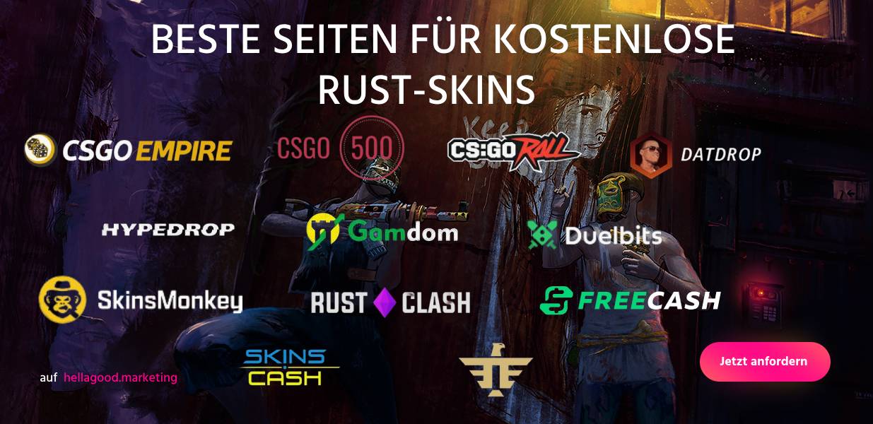 16 Websites für Kostenlose RUST-Skins: Wie man im Oktober 2025 Gratis ...