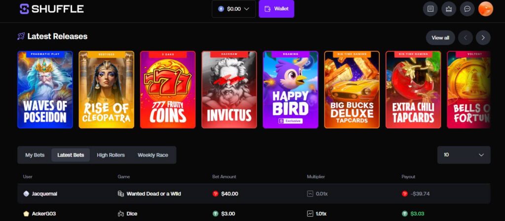 Shuffle Promo Code 2025 HELLAGOOD: Get 100% Deposit Bonus