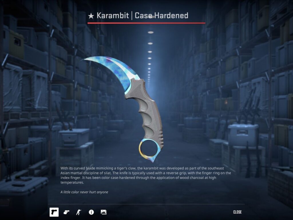 Best Cases with Rare Karambit Knife Skins for CS2