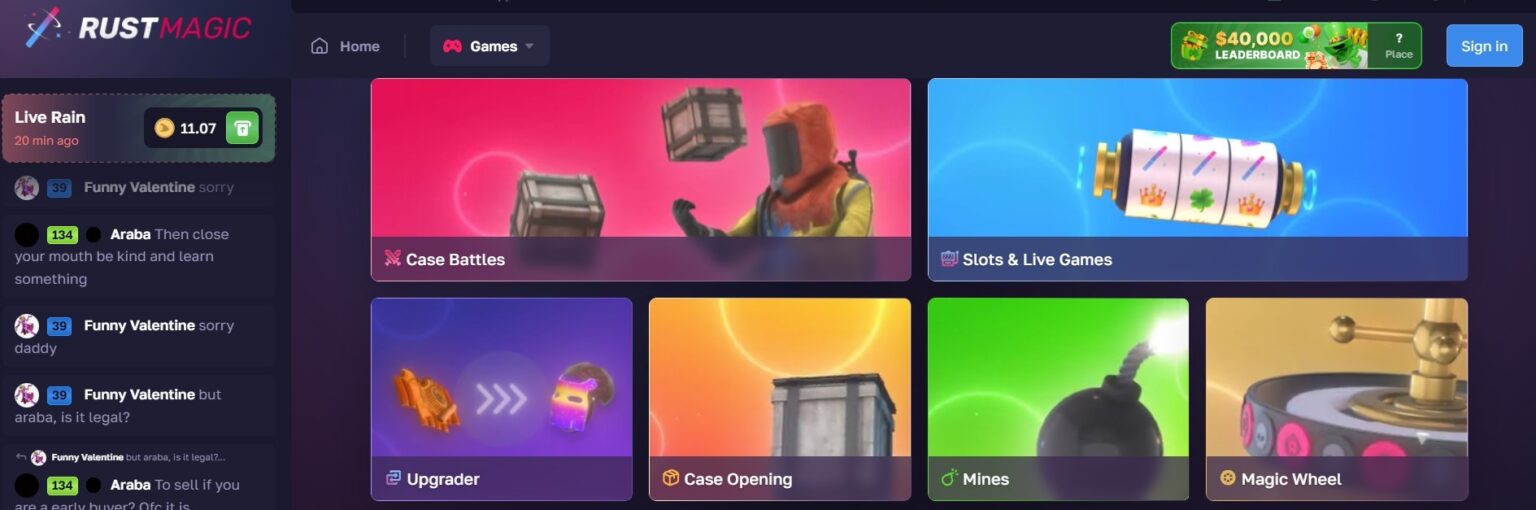 18 Best Rust Gambling Sites in March 2025 | Gamble Skins Now