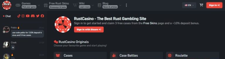 13 Best Rust Gambling Sites for 2025 | Gamble Skins Now